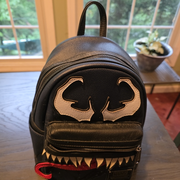 Marvel | Bags | Marvel Venom Black Backpack With White And Red Details ...